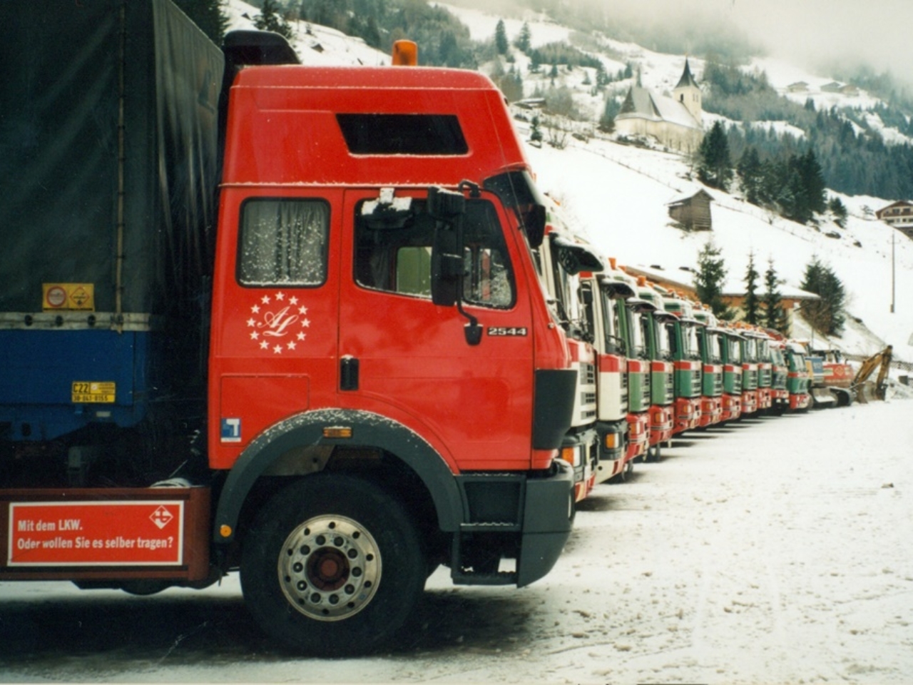 Frächter Andreas Lederer Hüttschlag | HorstLogistics Nationale und ...